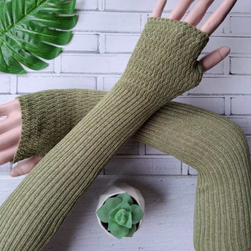 Jual MANSET HANDSOK RAJUT SEMI PREMIUM MANSET TANGAN | Shopee Indonesia