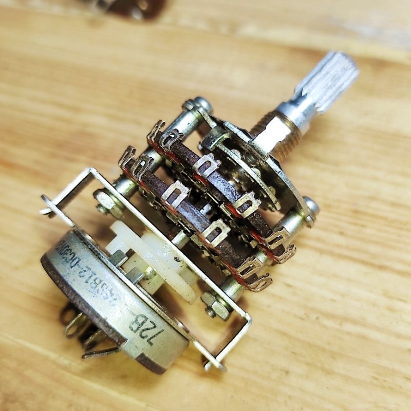 Jual Rotary Selector NOS 3 langkah ALPS JAPAN Rotari 3way posisi switch ...