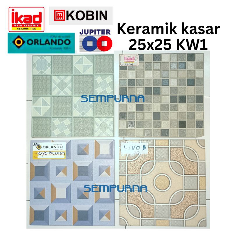Jual Keramik kramik ubin lantai dinding tembok kasar antislip anti slip ...
