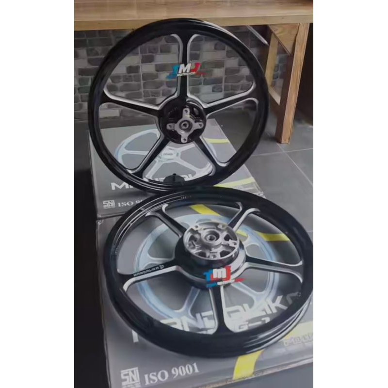 Jual velg velk velek palek power mandalika model enkei magic boy PNP ninja SS R M ninjaR ninjaSS ...