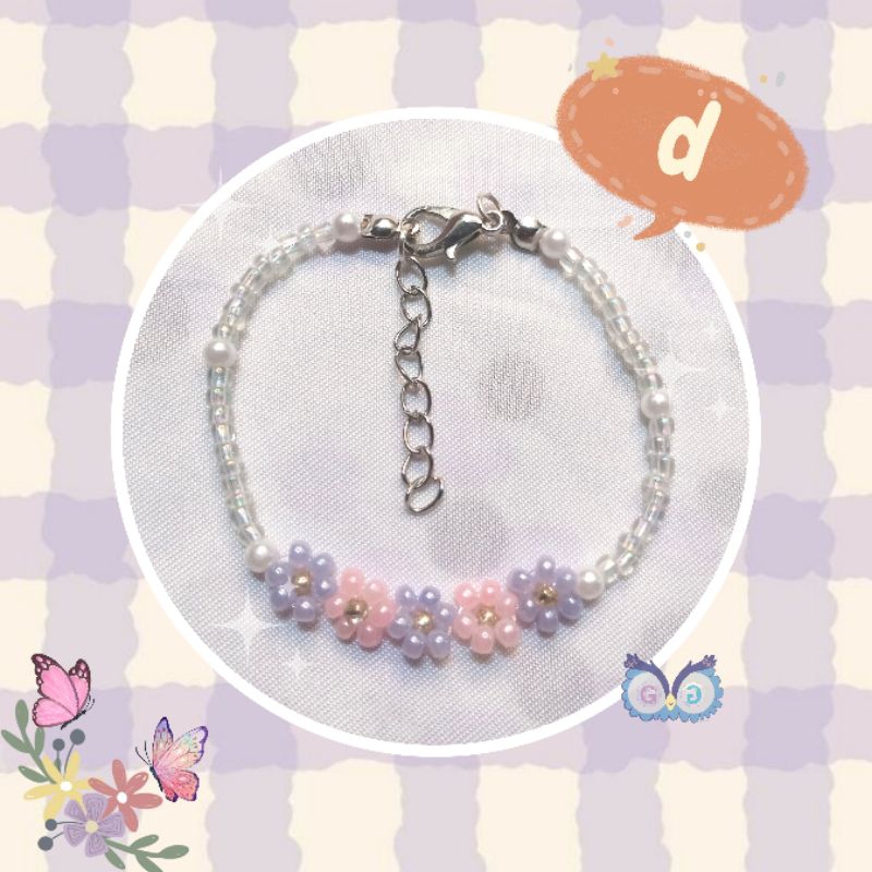 Jual Rose Quartz Serenity Bracelet || Carat Beads Bracelet || Gelang ...