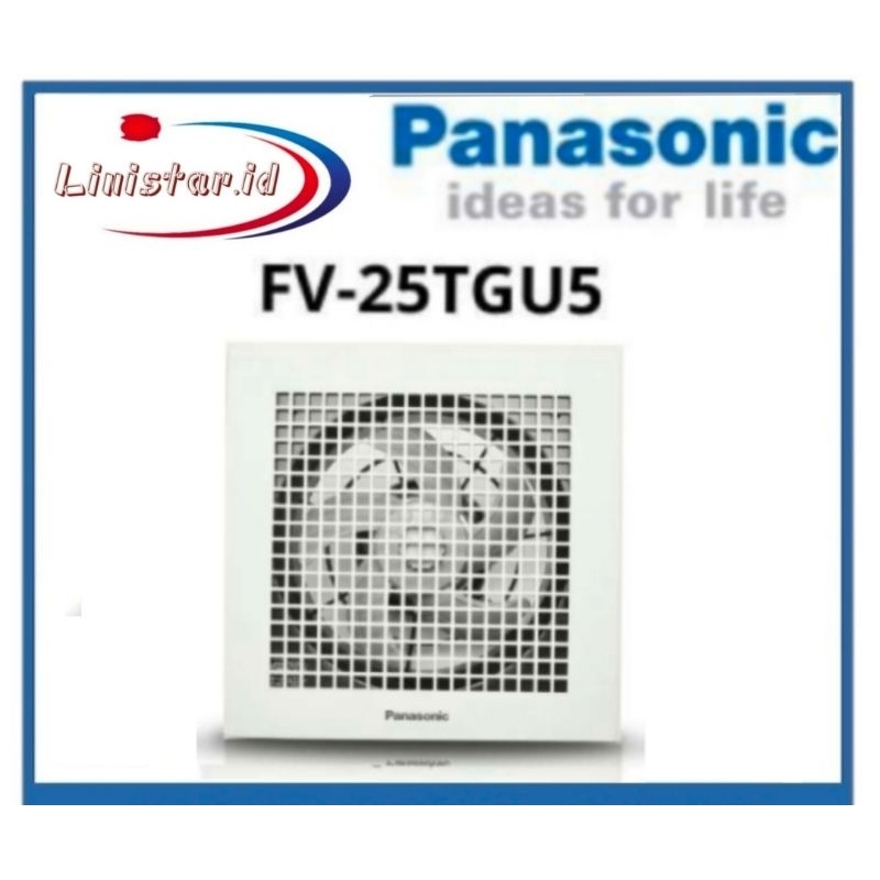 Jual PANASONIC FV-25 TGU5 EXHAUST FAN 10inch PANASONIC / HEXOS PLAFON ...