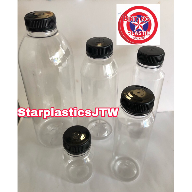 Jual BOTOL PLASTIK merk FOODPACK KALE 250ml MURAH DAN TEBAL..tidak ...