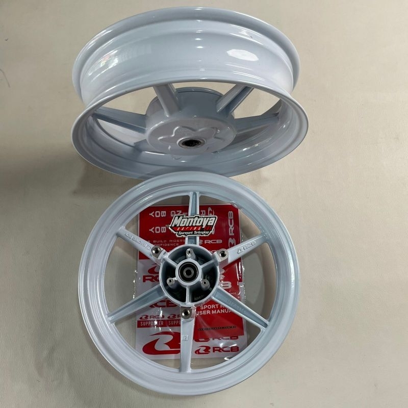 Jual Velg Racing Boy Aerox 14 x 250 x 350 Putih SP811 | Shopee Indonesia
