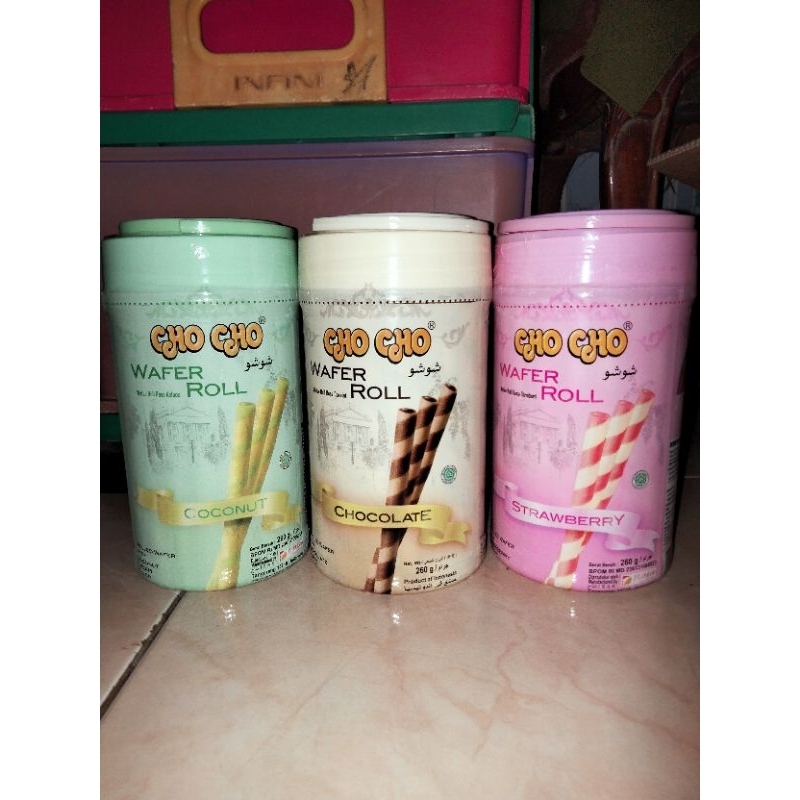 Jual Cho Cho Wafer Roll 260gr | Shopee Indonesia