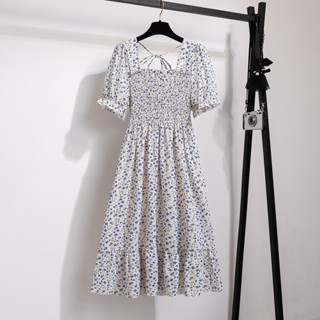Jual RD FASHION - SMOCKED DRESS / Gaun musim panas kasual baru Lengan ...