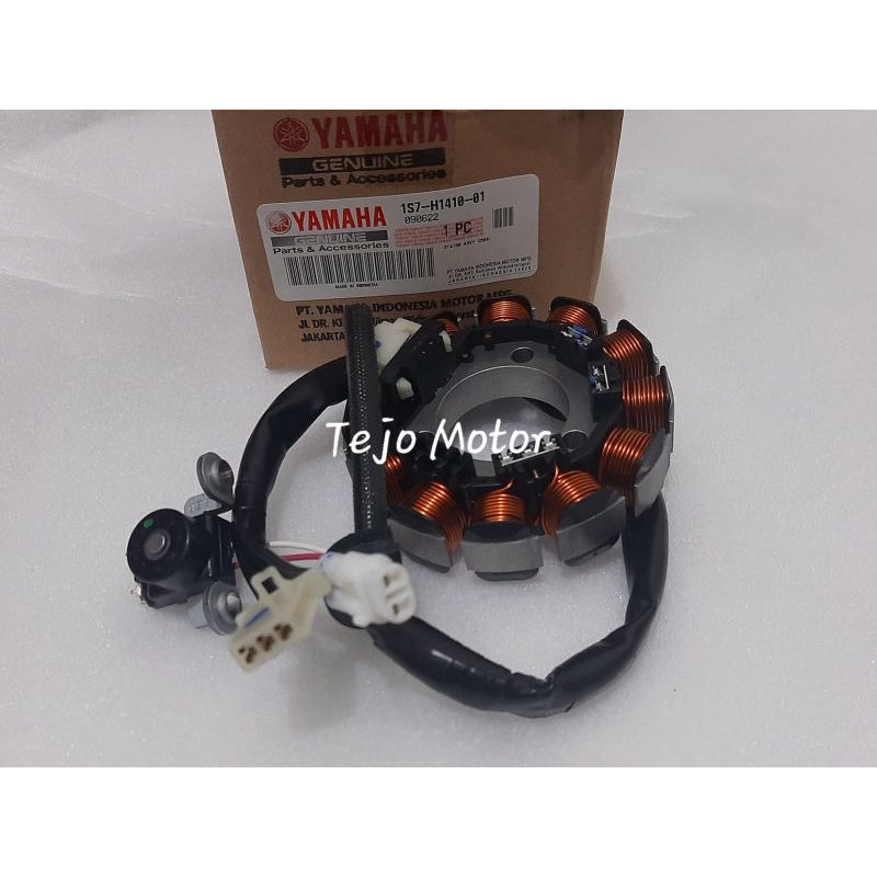 Jual Spul Spull Spool Stator Assy Jupiter Mx Old New Asli original Yamaha 1S7-H1410-01 | Shopee ...