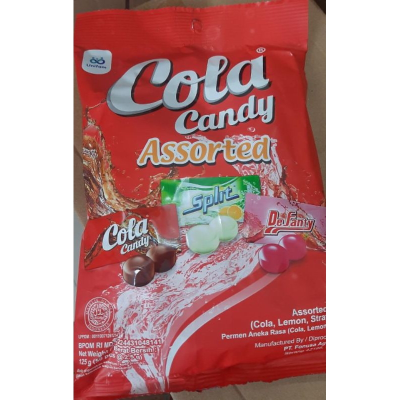 Jual Permen Cola candy Assorted bag | Shopee Indonesia
