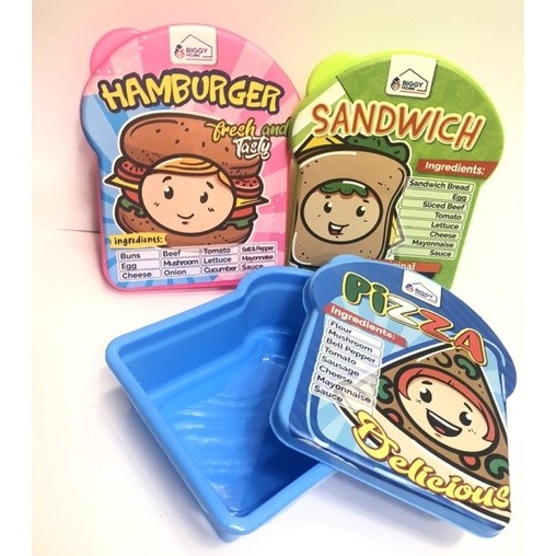 Jual Tempat Bekal Lunch Box Panda Roti Biggy Tempat Makan Anak Kotak ...