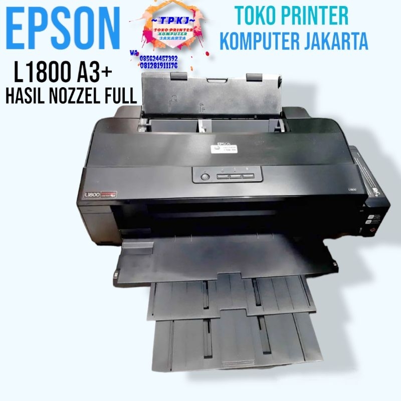 Jual Printer Epson l1800 Second Mulus Bergaransi 6 Warna A3+ Bisa Pake ...