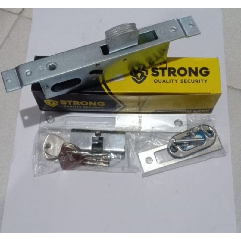 Jual kunci pintu sliding geser/kunci pintu swing/kunci pintu geser ...
