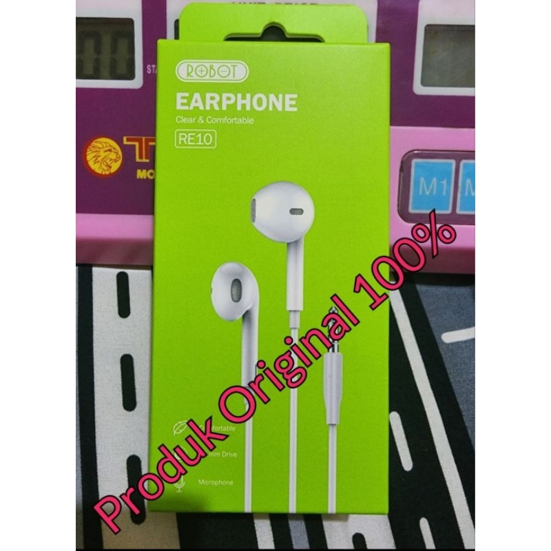 Jual Headset Robot Earphone Re10 Original 100% | Shopee Indonesia