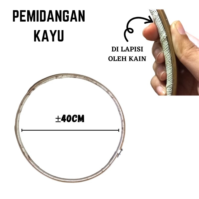 Jual PEMIDANGAN RAM RING HOOP PEMBIDANGAN KRISTIK SULAM EMBROIDERY WOOD ...