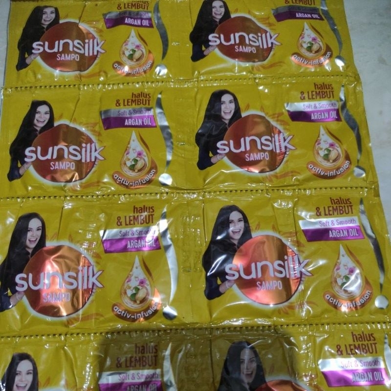 Jual Shampo Sunsilk 1 Renteng Isi (12 Sachet) | Shopee Indonesia
