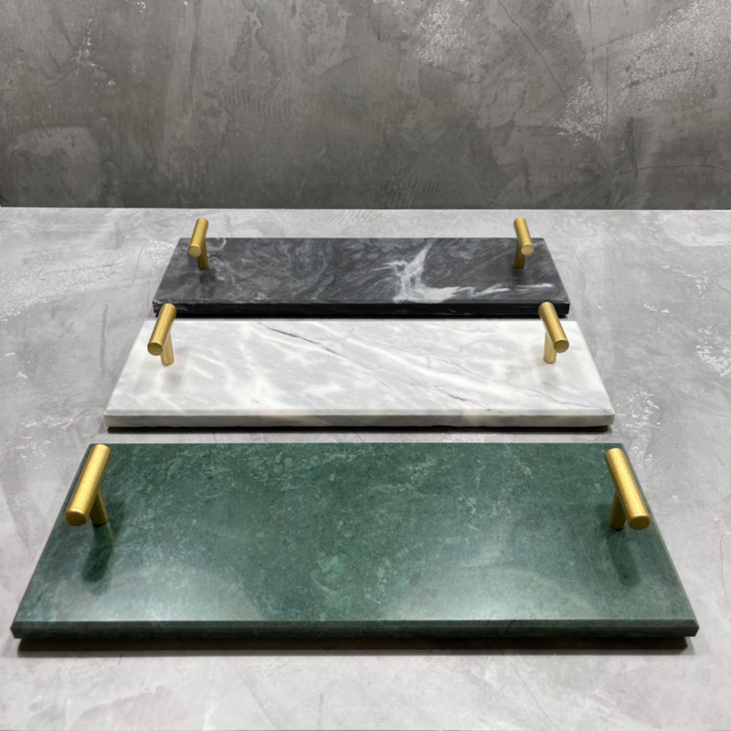 Jual ZEN Tray Marble Keramik Tatakan Nampan Marmer Jade Tray | Shopee ...