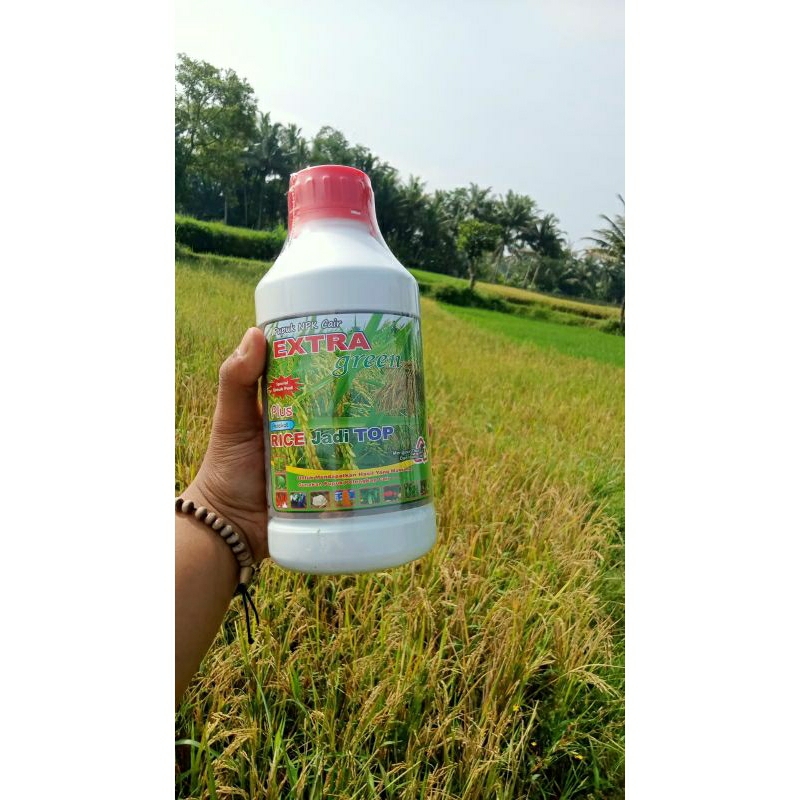 Jual pupuk NPK cair RICETOP 1000ml pupuk padi anti tikus | Shopee Indonesia