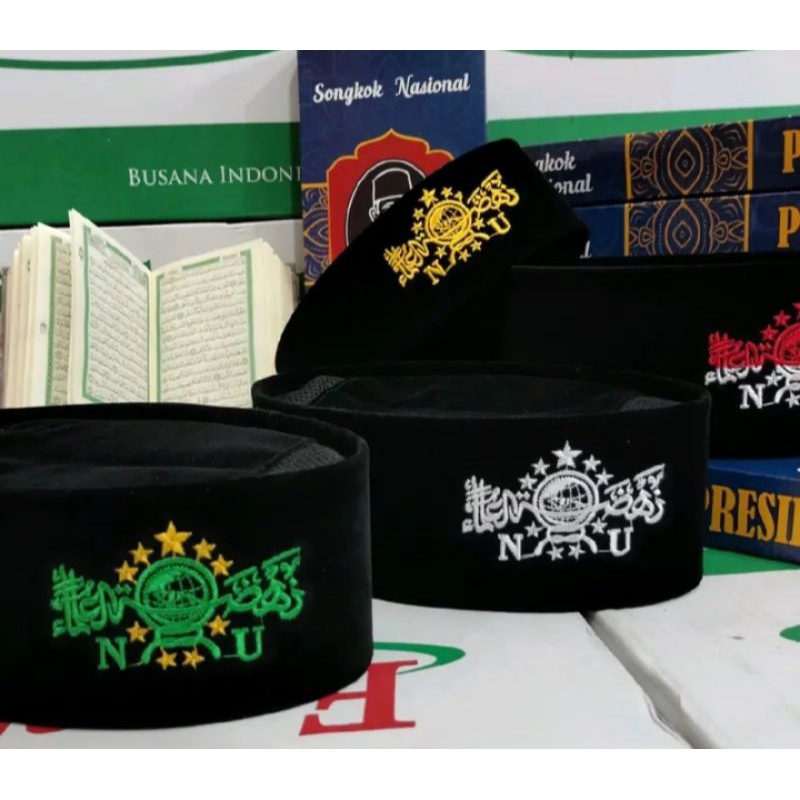 Jual PECI LOGO NU HIJAU/KUNING/PUTIH/MERAH PUTIH ANAK/DEWASA MURAH ...