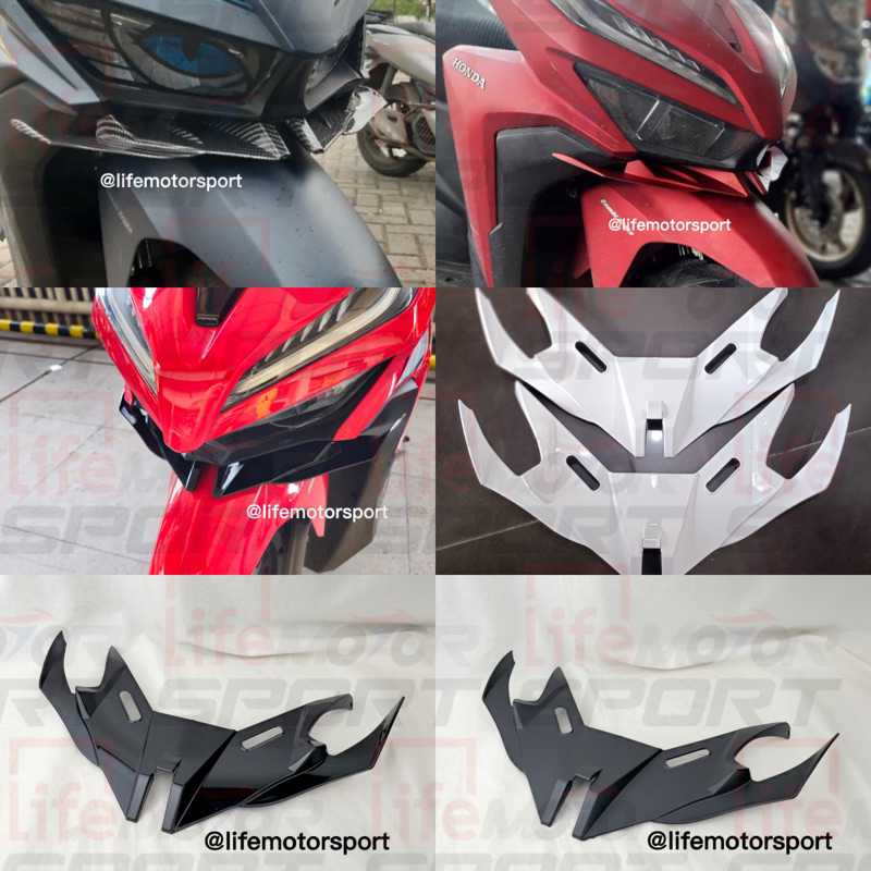Jual CEON - Winglet honda vario 125 150 all old new plastik ABS ...