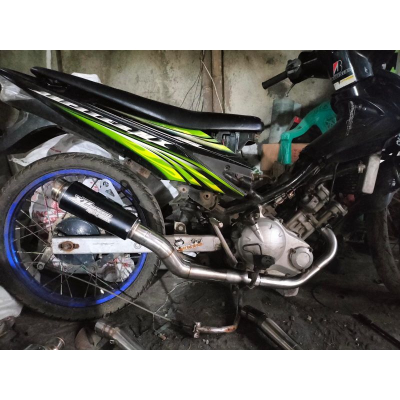 Jual knalpot racing MX king Malaysia Stell Original X1 Speed Slinser ...