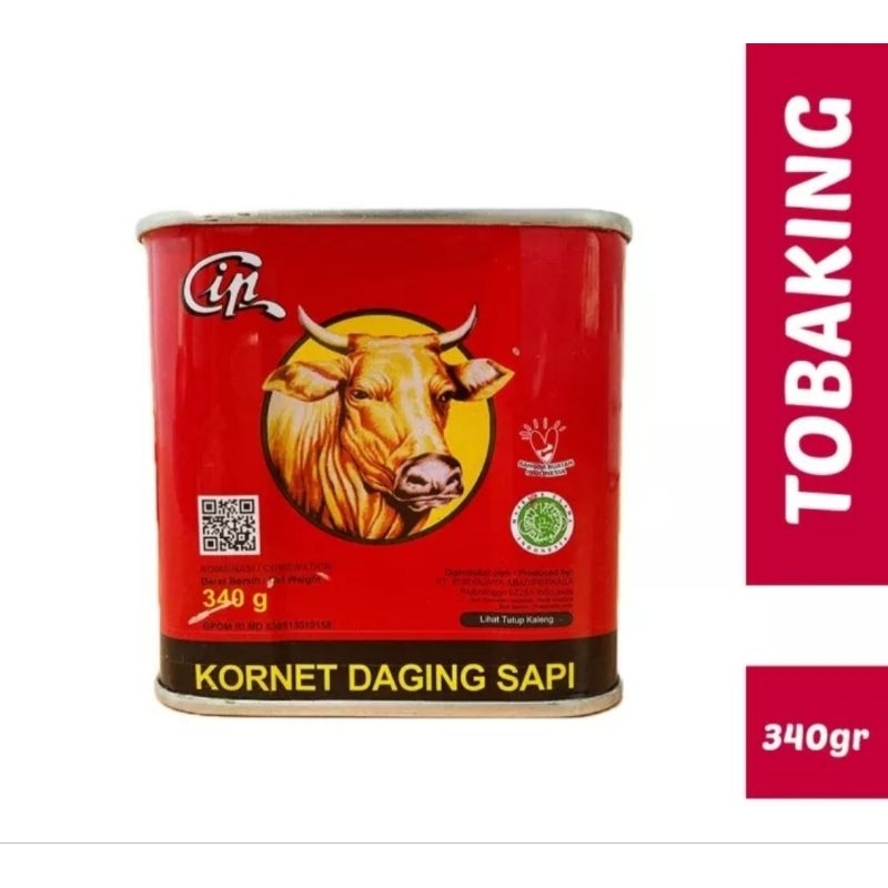 Jual kornet daging sapi cip 340 gram | Shopee Indonesia