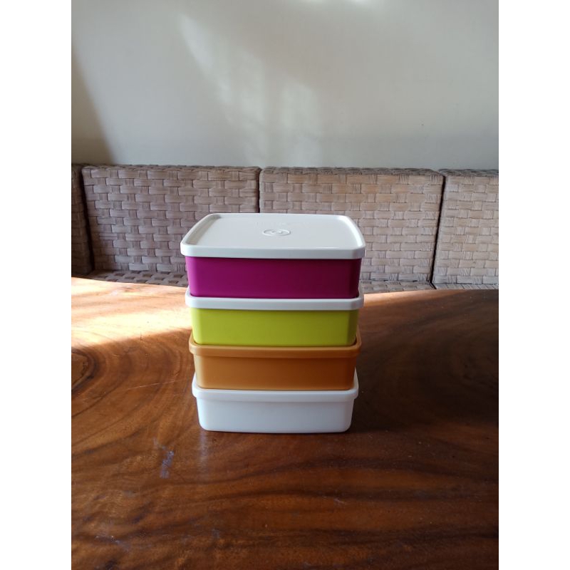 Jual Tempat Makan Bekal Anak tanpa sekat Tupperware harga untuk 1pcs ...