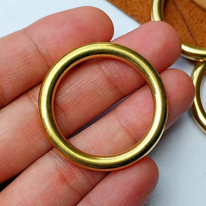 Jual Ring O 1 Pcs Bahan Kuningan Bulat Diameter 4cm | Shopee Indonesia