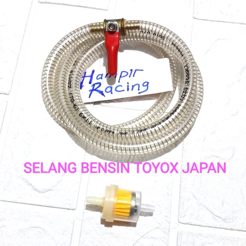 Jual [PROMO] SELANG BENSIN TOYOX JAPAN SELANG BENSIN TRANSPARAN SELANG ...
