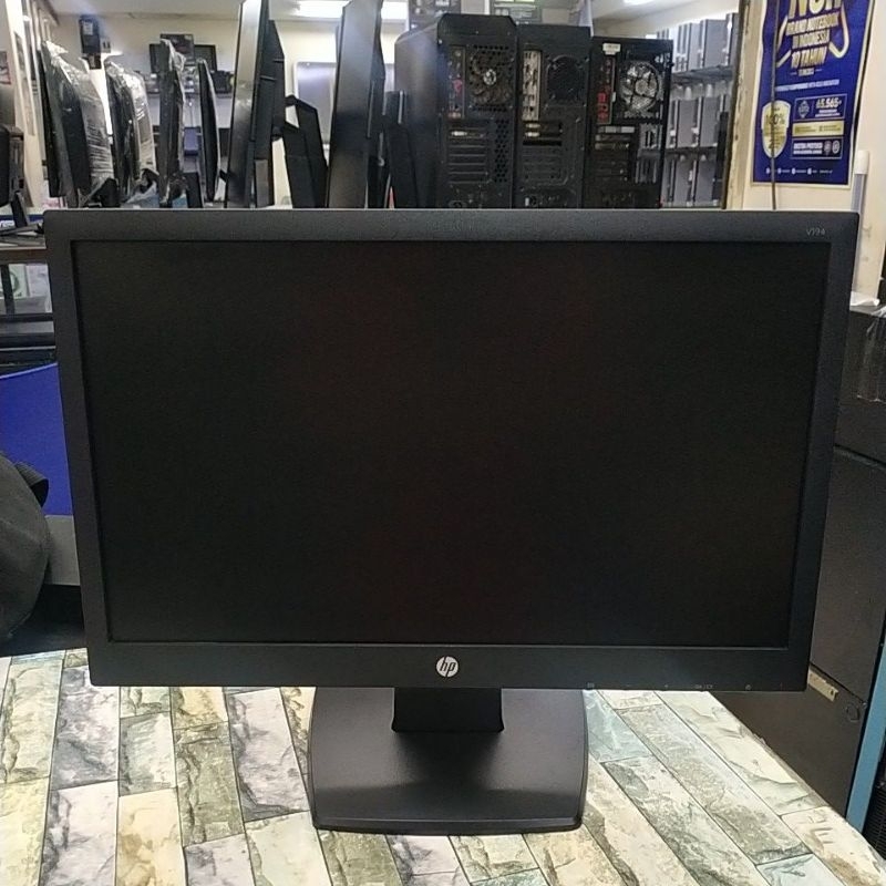 Jual MONITOR HP V194 19 INCI MILUS LIKE NEW | Shopee Indonesia