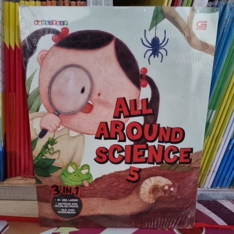 Jual Buku Anak 》 ALL AROUND SCIENCE#5 (URGH! CATEPILLARS!; WHO EATS ...