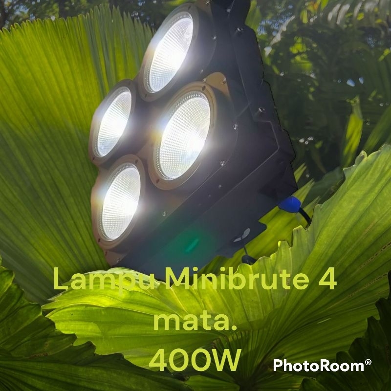 Jual Lampu Minibrute 4 mata dengan warna warn white and white 400W ...