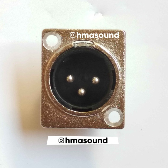 Jual Socket Soket Body Besi XLR Canon Male STX SSBM | Shopee Indonesia