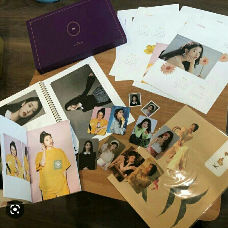 Jual [FULLSET UNSEALED] IU Season Greeting SG 2019 Photocard PC IU ...