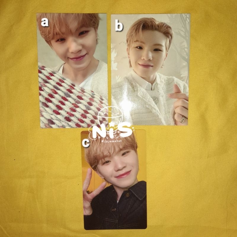 Jual photocard woozi seventeen ainochikara wooahae | Shopee Indonesia