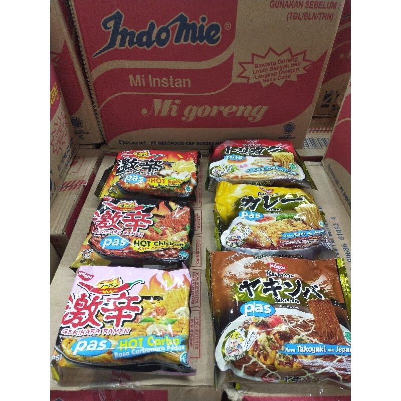 Jual Mie Nissin Gekikara Ramen All Varian PAS & UFO All Varian | Shopee ...