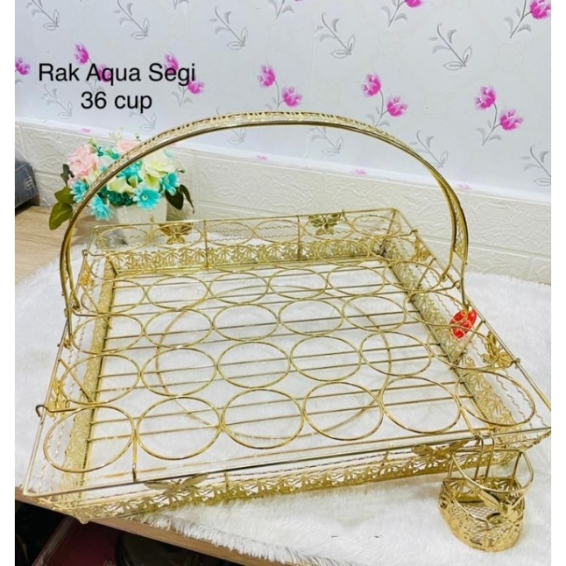 Jual Rak aqua bulat dan segi /keranjang multi fungsi | Shopee Indonesia