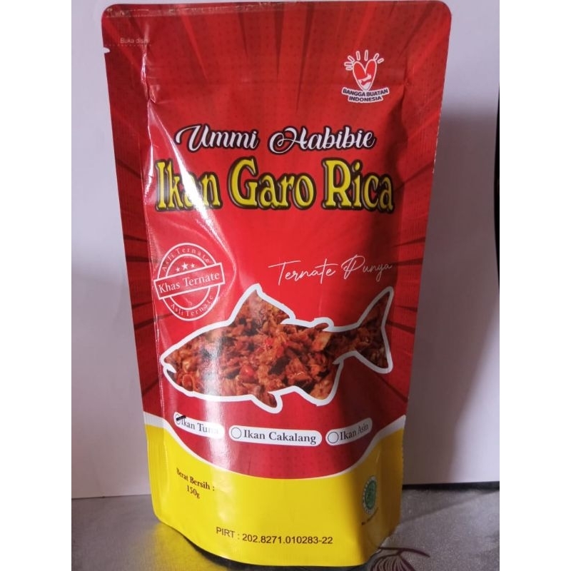 Jual Abon Ikan Tuna/Garampati & Sambal Roa & Ikan Garo Rica (Ummi ...