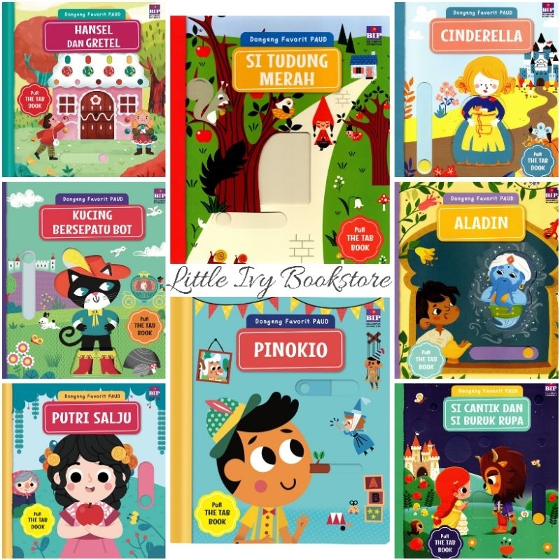Jual Dongeng Favorit PAUD Pinokio/Hansel dan Gretel/Kucing Bersepatu ...
