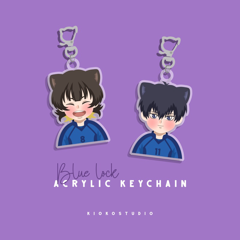 Jual BLUE LOCK ACRYLIC KEYCHAIN | Shopee Indonesia
