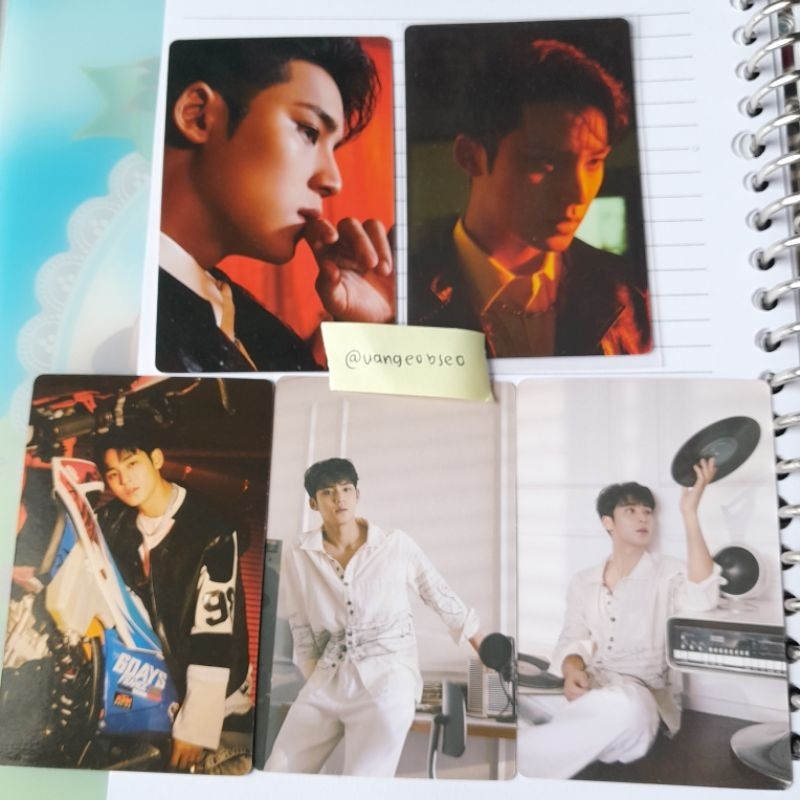 Jual ready stock official mingyu seventeen attacca carat version carver booklet photocard pc ...