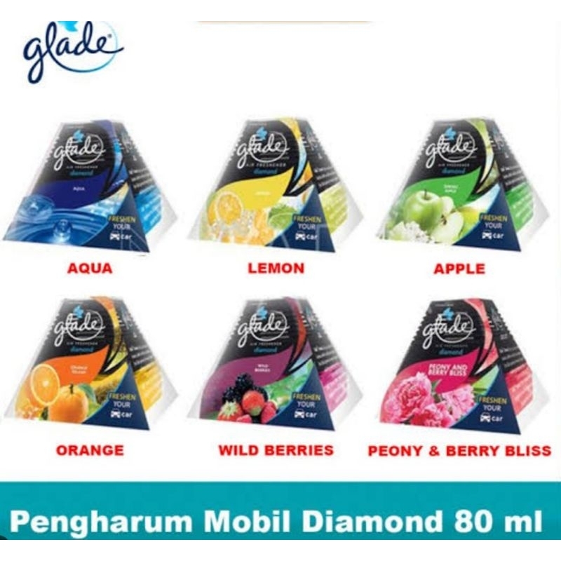 Jual Glade Air Freshener Diamond 80ml (Alat) | Shopee Indonesia