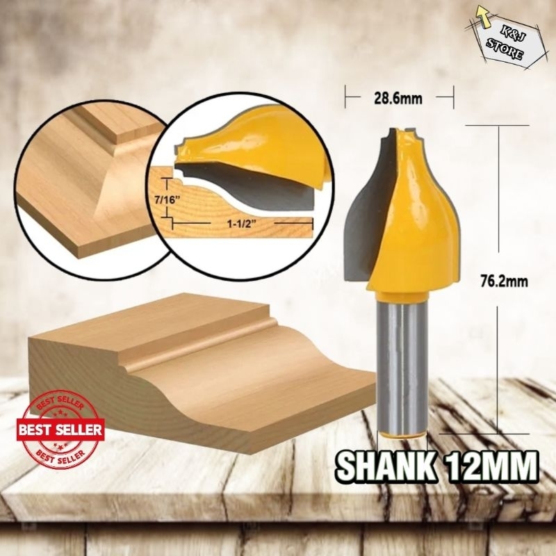 Jual Mata Profil Kayu Panel Pintu, Lemari, Raised Door Cabinet Trimmer ...