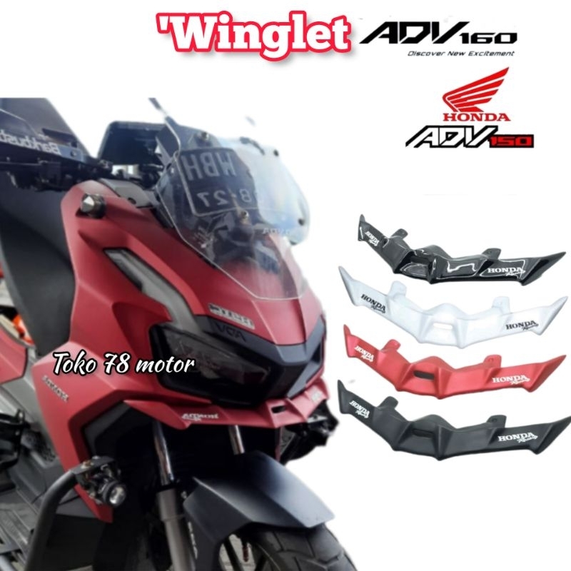 Jual Winglet depan Honda ADV 160 / ADV 150 | Shopee Indonesia