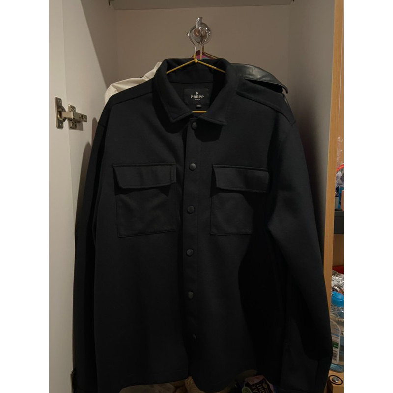 Jual Korean Black Jacket || Jaket Hitam || Korean Button Jackets ...