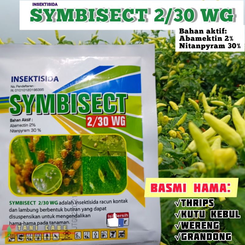 Jual Symbisect 2/30 Wg insektisida abamektin & nintenpiram ALL VARIAN ...