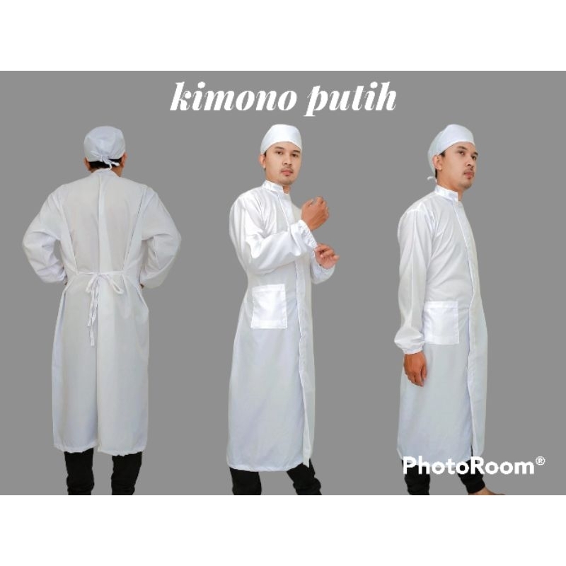 Jual GOWN APD / GOWN KIMONO (GRATIS TOPI) | Shopee Indonesia