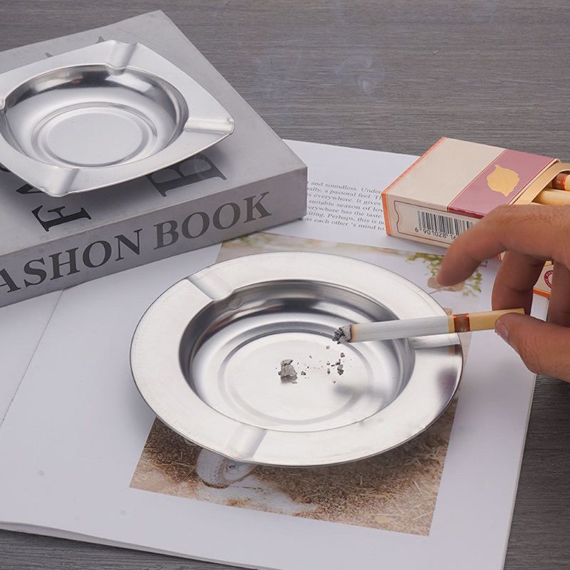 Jual ASBAK STAINLESS ROKOK/Asbak besi anti karat | Shopee Indonesia