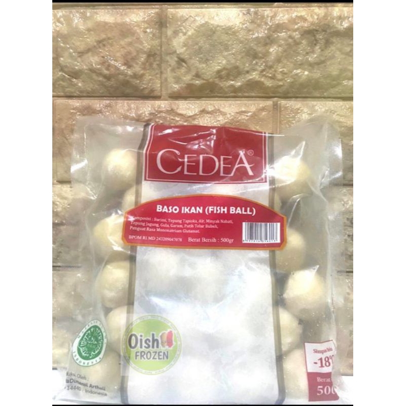 Jual Cedea Baso Ikan / Fish Ball 500 gr | Shopee Indonesia