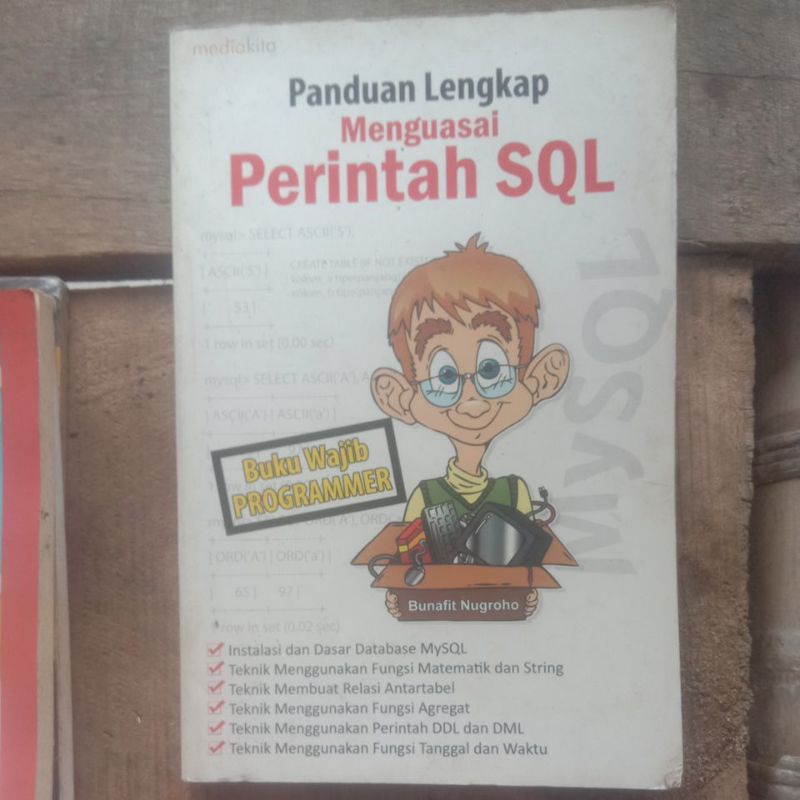 Jual Buku Panduan Lengkap menguasai Perintah SQL | Shopee Indonesia Jual Buku Panduan Lengkap menguasai Perintah SQL | Shopee Indonesia