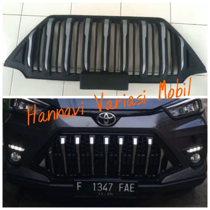 Jual Grill mobil raize Apollo / Gril depan toyota raize model prado ...