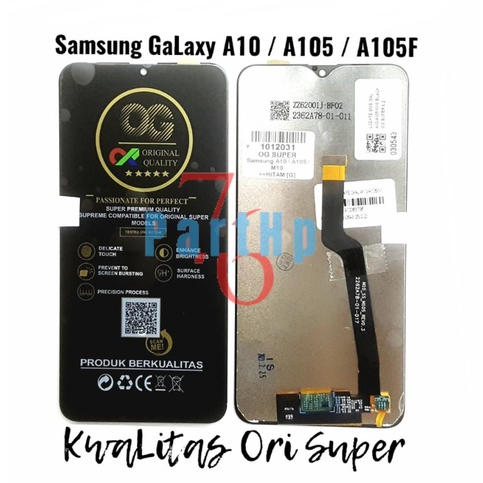 Jual ORIGINAL SUPER OG - LCD Touchscreen Fullset Samsung Galaxy A10 / A105 / A105F - GARANSI LEM ...